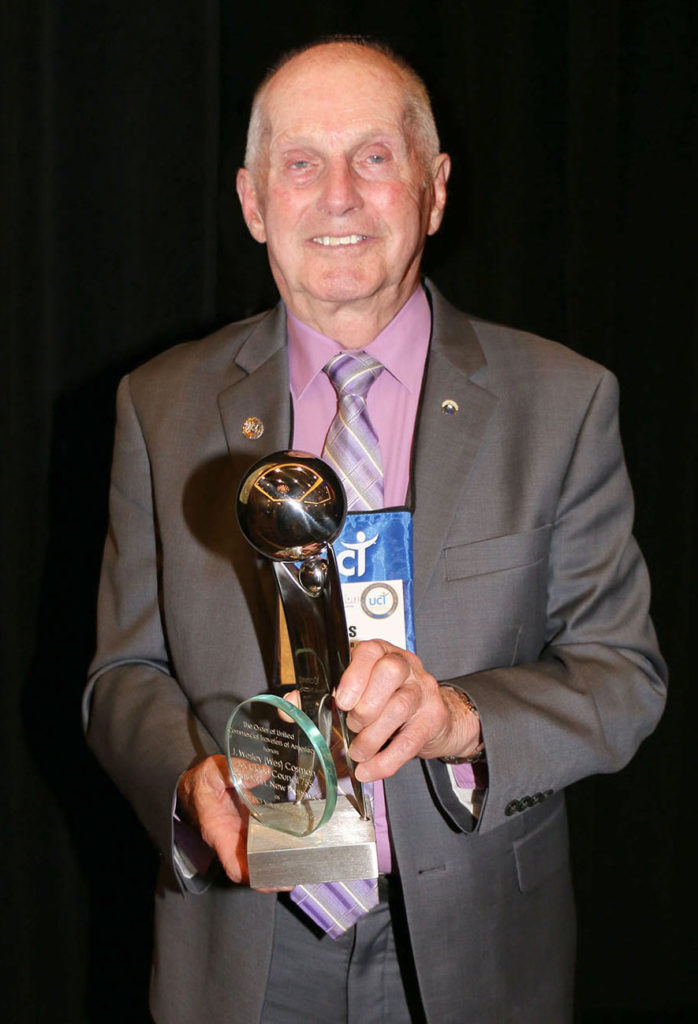 Volunteer of the Year Award | UCT | United Commercial Travelers